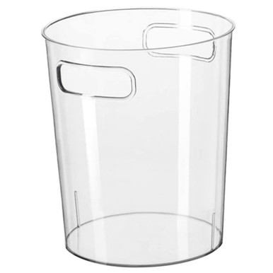 TIDTALEO Garbage Can Clear Waste Bucket Kitchen Waste Basket Trash Cans ...