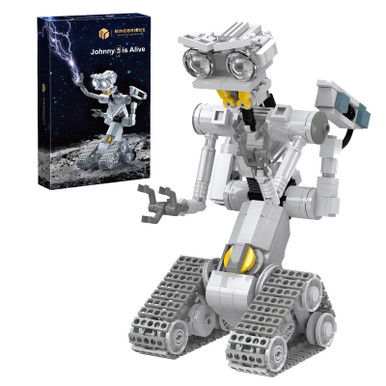 Johnny 5 Robot Short CircuiIt Building Toy Set for Kids, Boys, Girls ...