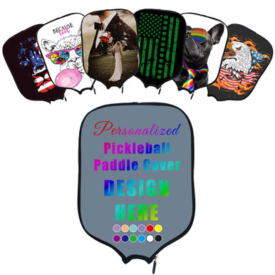 Custom Cover for Pickleballs Paddle, Personalized Pickleballs Paddle ...