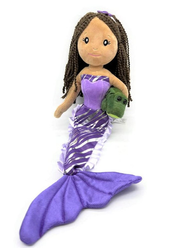 The Petting Zoo Mermaid Doll with Alligator Stuffed Animal- Great Gifts ...