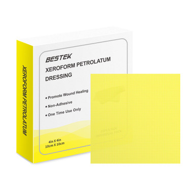 Medical Xeroform Petrolatum Dressing 4x4 Wound Dressing Sterile Non ...