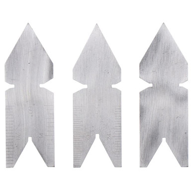 FEIYING 3pcs/ Set Screw Thread Measuring Tool, Thread Cutting Angle ...