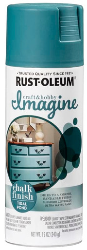 Rust-Oleum Imagine Craft & Hobby Chalk Finish Spray Paint Tidal Pond ...