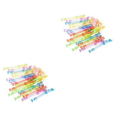 Vaguelly 40 Pcs Children's Clarinet Beginner Clarinet Plastic Flutes ...