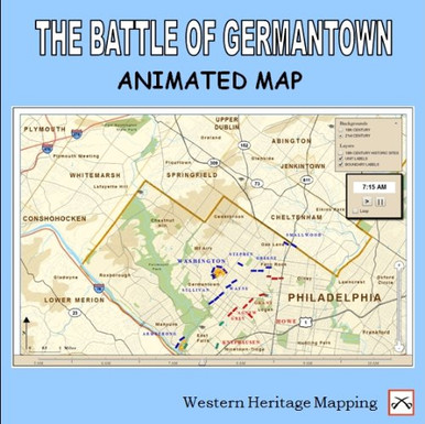 Battle of Germantown Animated Map v1.0 [Download] - Warehousesoverstock