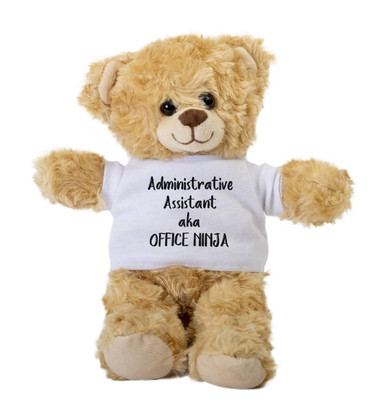 Administrative Assistant Aka Office Ninja Teddy Bear, Gift Stuffed ...