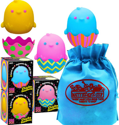 Schylling Nee Doh Chicka DeeDoos...Groovy, Squishy, Squeezy, Stretchy ...