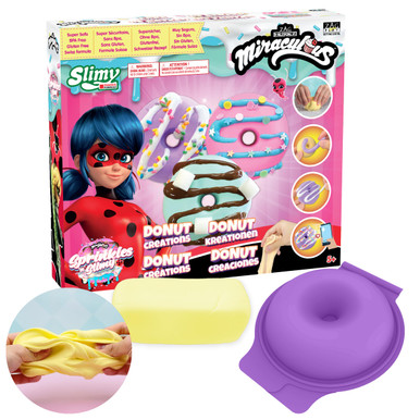 Miraculous Ladybug - Sprinkles n' Slimy Donuts - Slime Kit for Girls ...