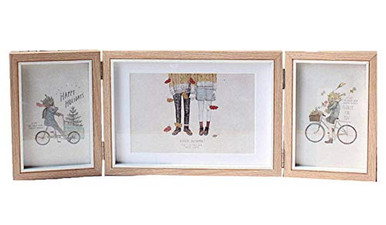 ACES Picture Frame, Photo Frame for Table Desk Top Display, Wooden ...