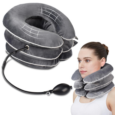 Neck Stretcher for Neck Pain Relief and Spinal Pressure, Portable Neck ...