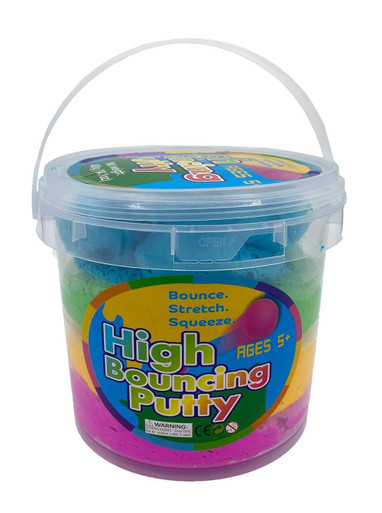 Barry Owens Co. Inc. Rainbow High Bouncing Putty Bucket, Multicolored ...