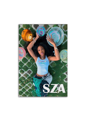 SZA Music Poster Album Cover Signed Limited Posters Prints Rapper ...