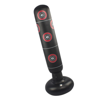 Vaguelly Inflatable Boxing Column Speed Punching Bag Punching Dummy ...