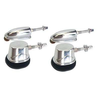 ibasenice 4 Pcs Drum Metal Cover Holder Drum Key Tool Tom Drum Lugs ...
