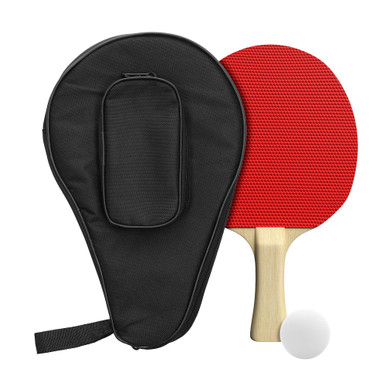 kwmobile Ping Pong Paddle Case - Holds 2 Paddles and 3 Balls - Table ...