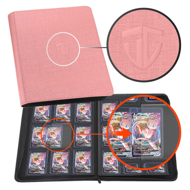 TCGUARD Toploader Binder,Holds 216 Toploaders,9 Pocket Top Loader ...