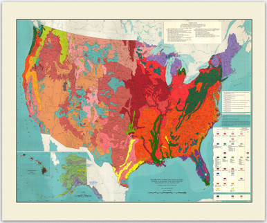 USA Soil Map / World Map Classroom Supplies Map Poster, World Maps for ...