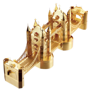 Piececool 3D Metal Model Kits - London Tower Bridge 3D Metal Puzzle for ...
