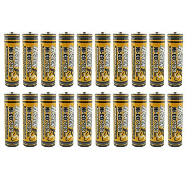 (20-Pack) HyperPS 1.2V AA 700mAh Ni-Cd NiCd Rechargeab?le Battery for ...