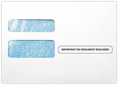 LUXPaper Double Window Tax Envelopes | Form W-2/1099 | Document ...
