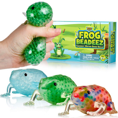 YoYa Toys Frog Squishy Stress Balls (3 Pack) - Colorful Soft Squeeze ...