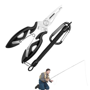 Kumprohu Fishing Pliers | Saltwater Resistant Fishing Tools | Stainless ...
