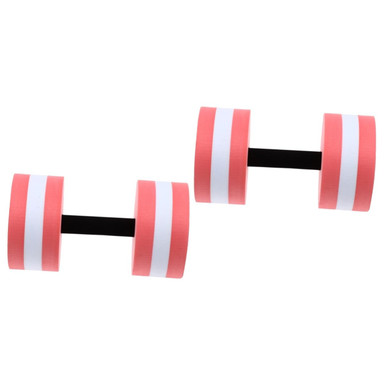 2 pcs water floating dumbbell plastic dumbbell Aquatic Exercise Barbell ...