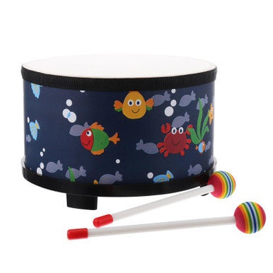 Toyvian Orff Floor Drum Music Knocking Toy Educational Toys Djembe Drum ...
