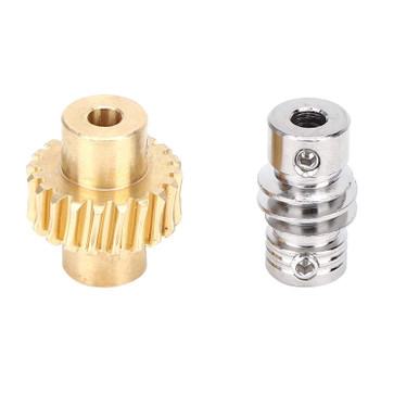 Drive Worm Gear Kit, Wheel Bronze Metal Shaft High Torsion 20:1 Worm ...