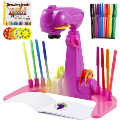 Kids Drawing Projector Trace and Draw Projector Set with 32cartoon ...