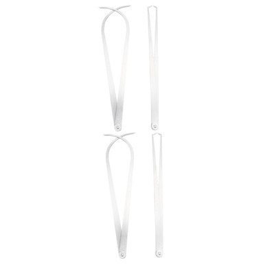 4 Pcs Divider Calipers Spring Calipers Telescoping Gage Calipers ...