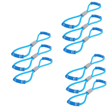 9 Pcs Exercise Bands for Legs Low-Cost Exercise Equipment Christmas ...