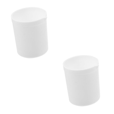 Hemoton 2pcs Ptfe Beaker Scientific Measuring Cup with Lid Laboratory ...