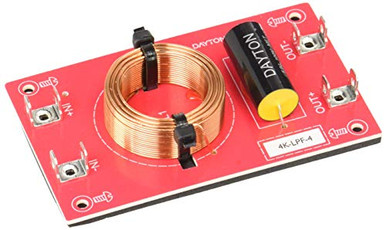 Dayton Audio 4k-LPF-4 Low Pass Speaker Crossover 4,000 Hz 12 dB/Octave ...