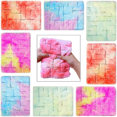 LCPQMZGH 8 Pcs Marble Maze Mat Sensory Fidget Stress Relief Toys for ...