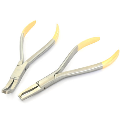 MuskalMed Set of 2 Dental Orthodontic Bracket Remover Pliers Straight ...