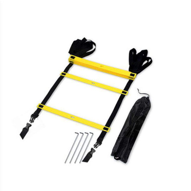 XIURAB 6 Meters 12 Sections Agility Ladder, Step Training Jump Ladder ...