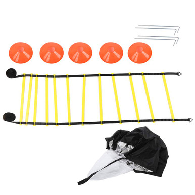 BROLEO PP Material Drag Parachute Set, Football Training Ladder ...