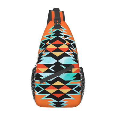 YARZVJM Native Southwest American Indian Sling Backpack For Women Men ...