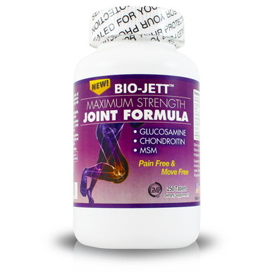 Bio-Jett Maximum Strength Joint Formula 250 Tablets - Warehousesoverstock