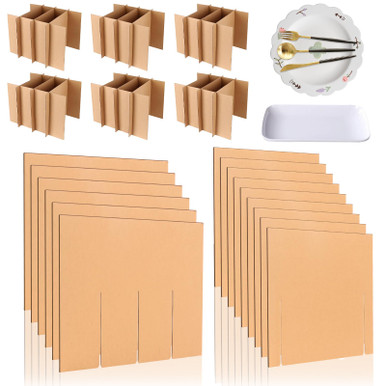 6 Sets Dish Packing Kit Glass Divider Kits for Moving Kitchen, Dish ...