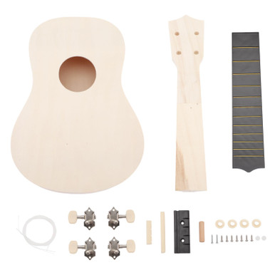 FAVOMOTO 1 Set ukulele DIY Vintage ukulele DIY painting wooden suits ...