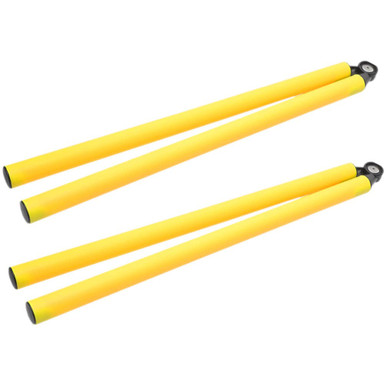 BIUDECO 2pcs Football Training Rod Training Folding Agility Pole ...