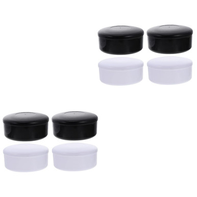 Totority 8 Boxes Go Box Plastic Container with Lid Round Boxes Travel ...