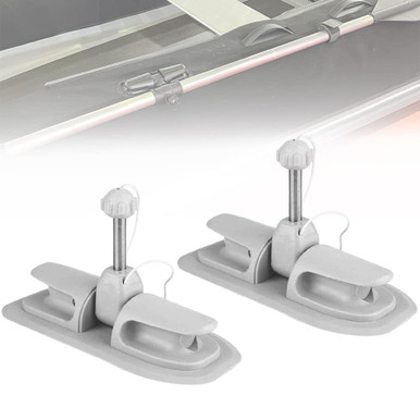 Kayak Paddle Holder - Oar Lock Mount Patch Universal Rotating for ...