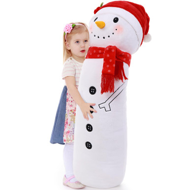 MaoGoLan Large Snowman Stuffed Animal Plush,Big Snowman Plush Pillow ...