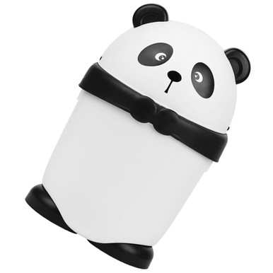 PRETYZOOM Panda Trash Can Office Wastebasket Kitchen Wastebasket Waste ...