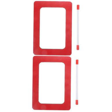 ibasenice 2 Sets Rectangular Drum Wooden Drum Toys Drums Pinata Toys ...