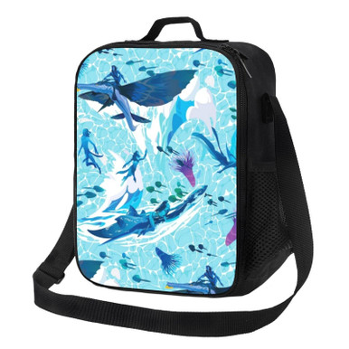DIYI Cartoon Avatar The Way Of Water Movie Insulated Lunch Bag For ...