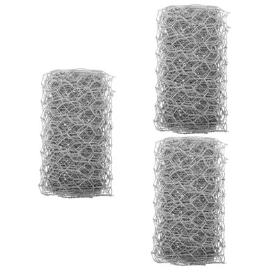 Milisten 3pcs Hexagonal Barbed Wire Fence Wire Mesh Hexagonal Chicken ...